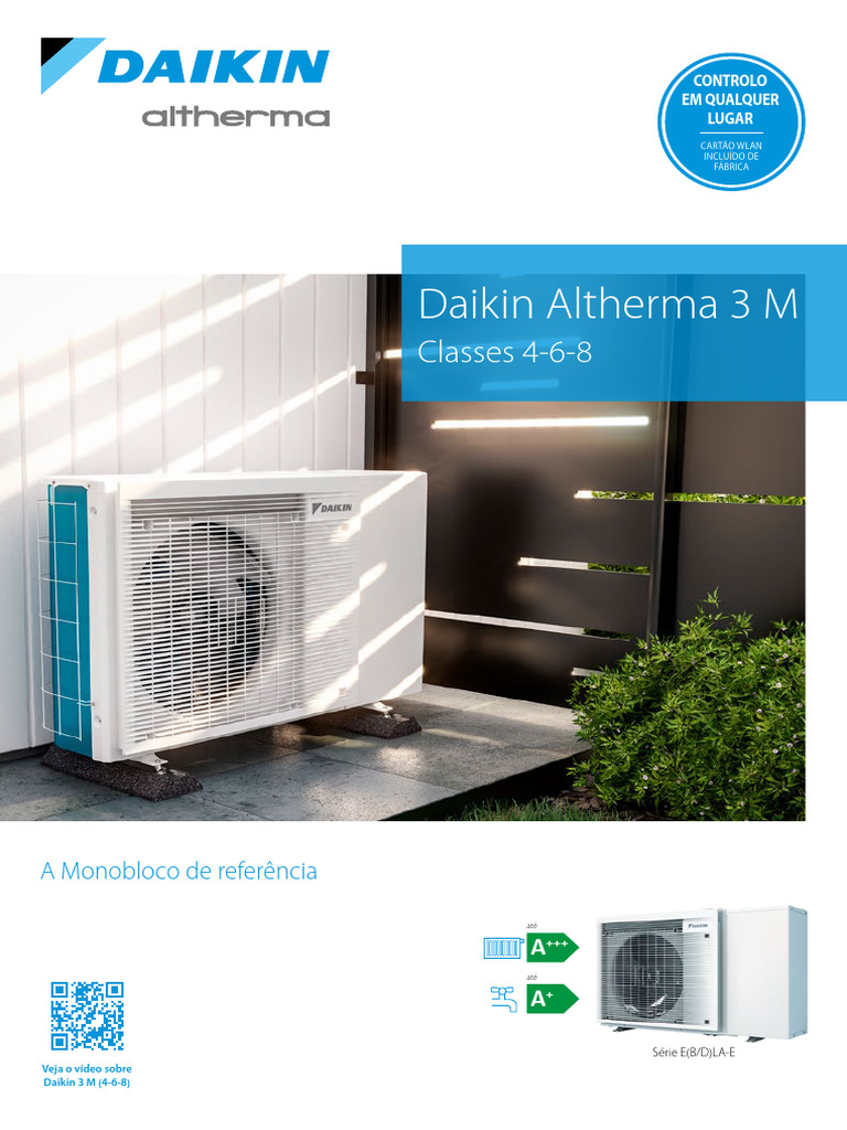 ECPPT22-764 - Daikin Altherma 3 M - Classes 4-6-8 | PDF | Aquecimento ...