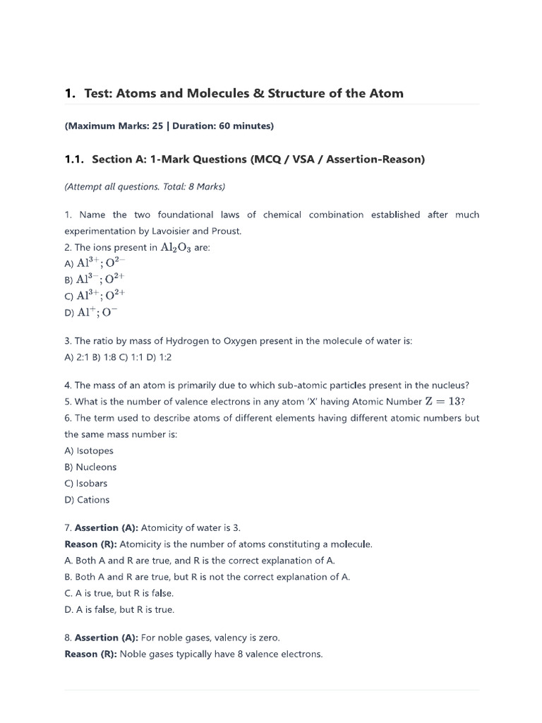 9th Test E 3-4 | PDF