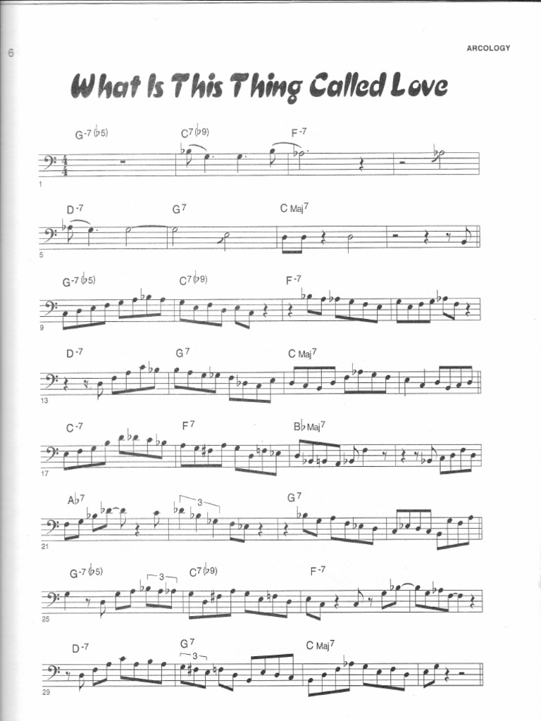 Paul Chambers What Is This Thing | PDF
