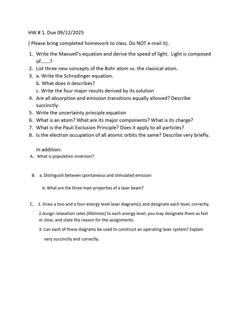 ECEN 470 - Homework 0 | PDF