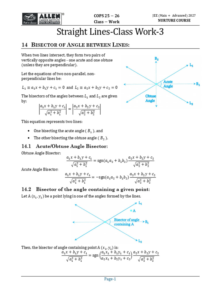 SL-3 | PDF | Elementary Geometry | Euclidean Geometry
