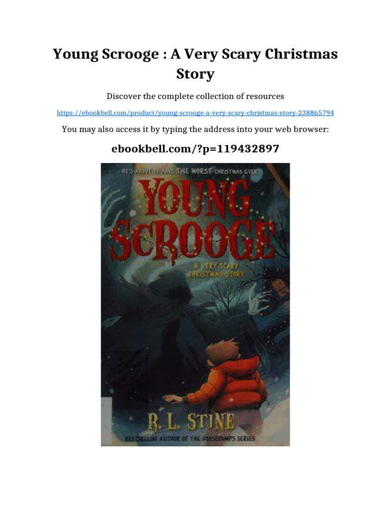 Young Scrooge : a very scary Christmas story download full chapters ...