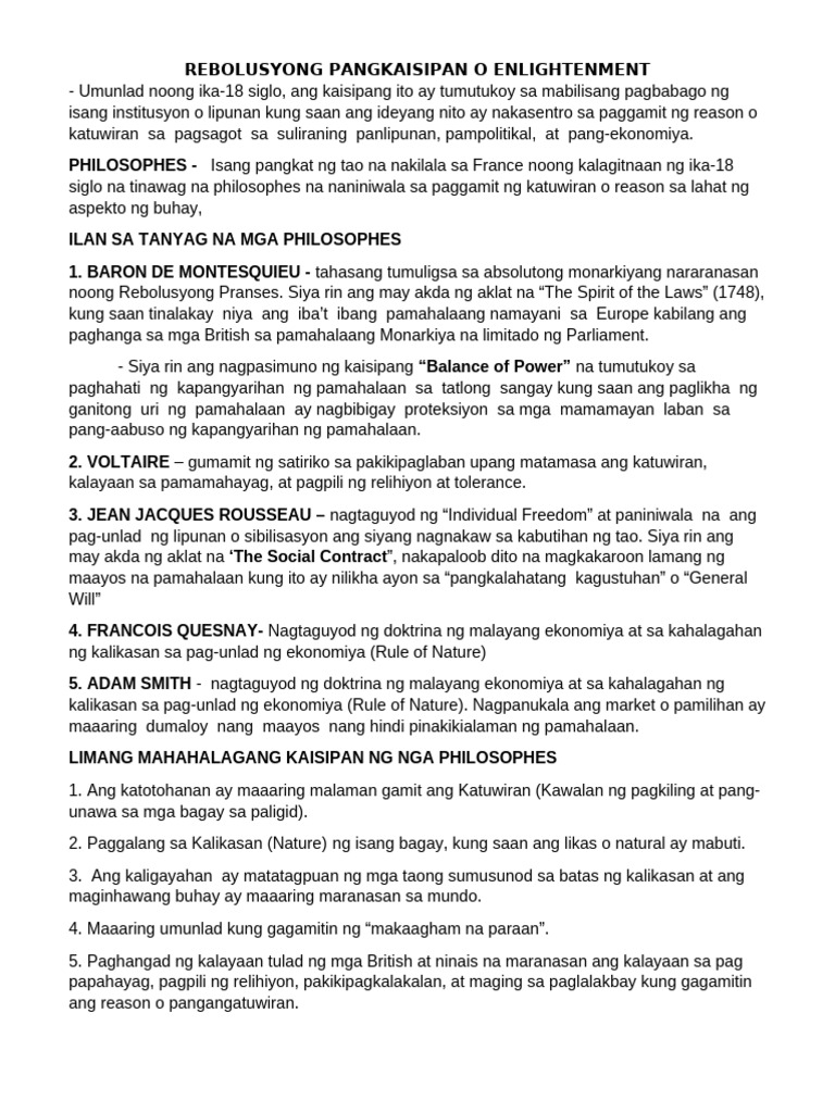 Handouts Grade 8 - q3 Week 8 2026 | PDF