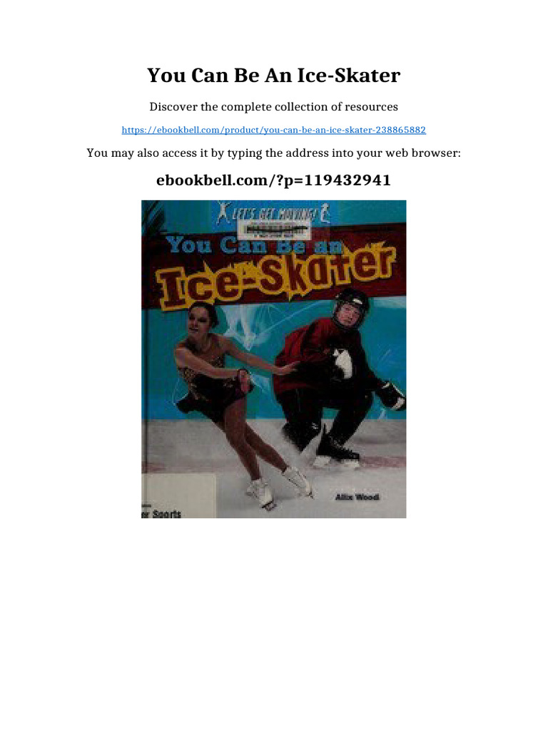 You can be an ice-skater Complete Edition | PDF