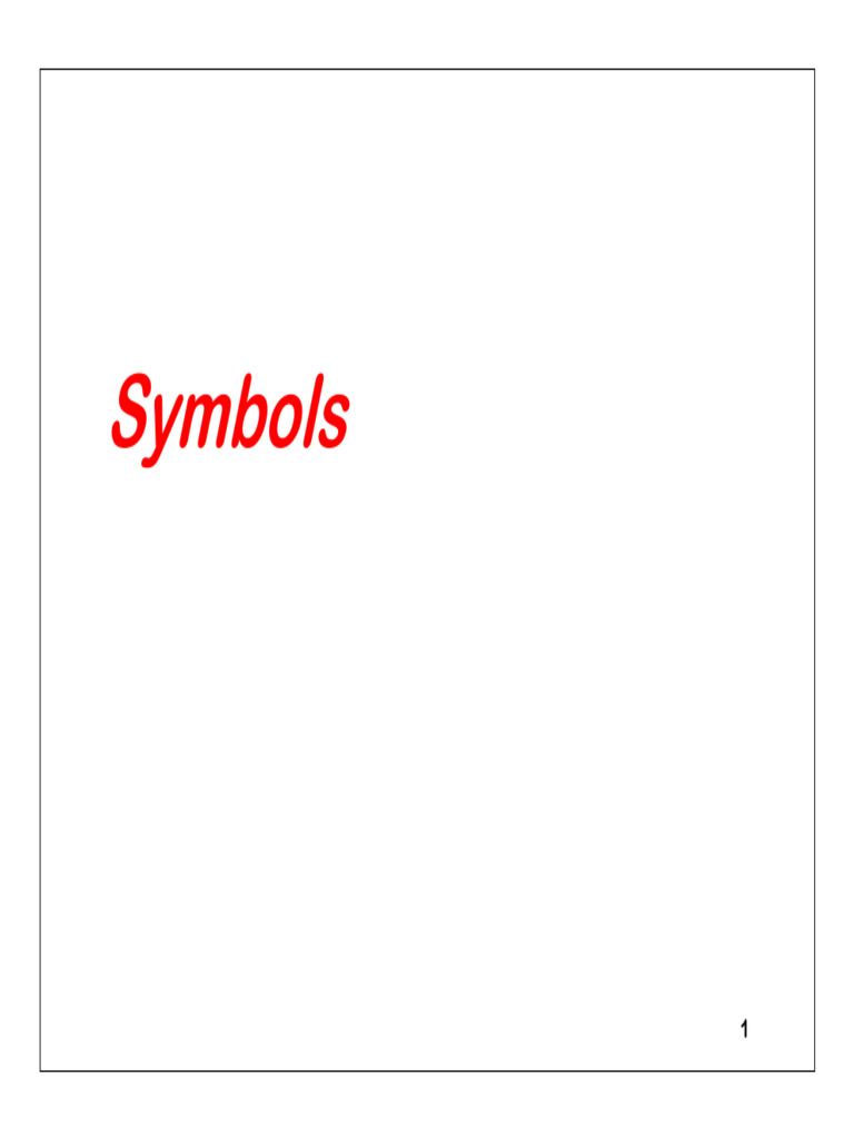 [02] SYMBOLS | PDF | Text File | Integer (Computer Science)