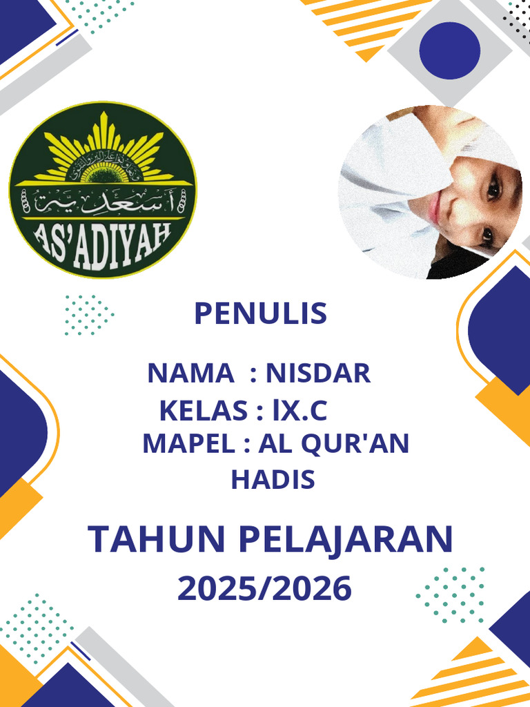 Biru Kuning Modern Geometri Sampul Alur Tujuan Pembelajaran Dokumen A4 ...