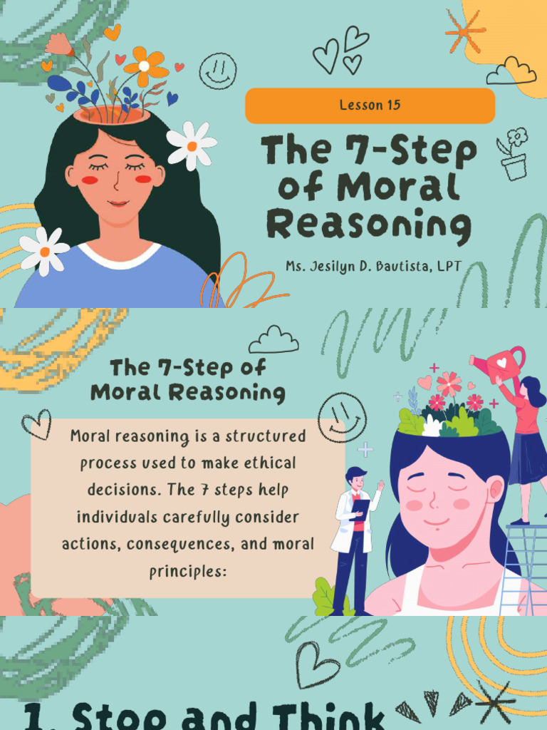 Lesson 15 The 7-Steps of Moral Reasoning PDF | PDF