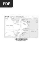Oman Concession Map 2023 | PDF | Oman | Petroleum
