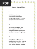 Akoy Isang Pinoy Lyrics | PDF