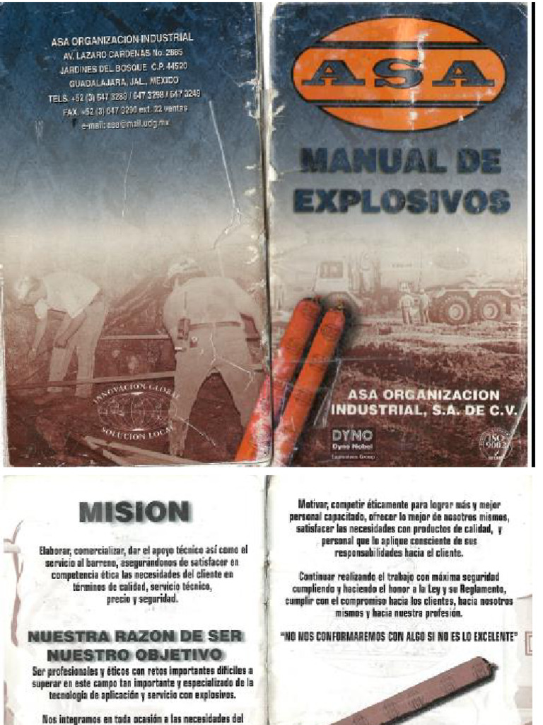 Manual de Explosivos Asa 2 | PDF