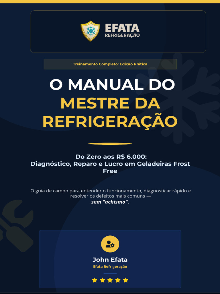 Apostila - Efata Refrigeração - Curso de Conserto de Geladeira | PDF ...