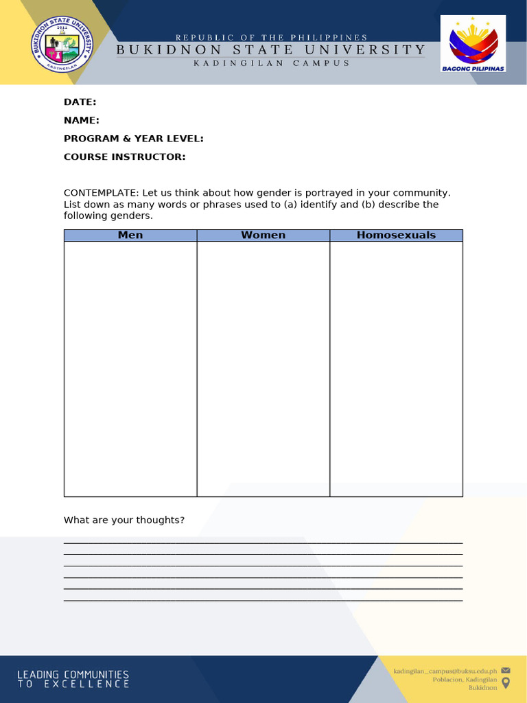 Pre Assessment | PDF