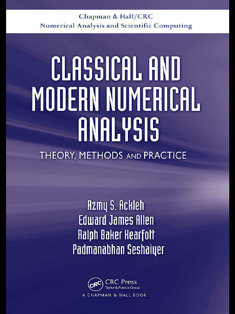 Classical and Modern Numerical Analysis | PDF | Mathematical Analysis ...
