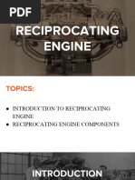 Reciprocating Engine Design Overview | PDF | Piston | Bearing (Mechanical)
