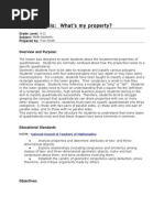 Grade 8 Design A City Lesson Plan | PDF | Angle | Cartesian Coordinate ...