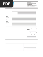 VGM Declaration Form Template | PDF