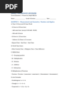 Grace Pass Test Instructions and Guidelines | PDF | Educational ...
