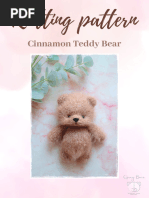 Free Izzy Teddy Bear Knitting Pattern | PDF | Home & Garden