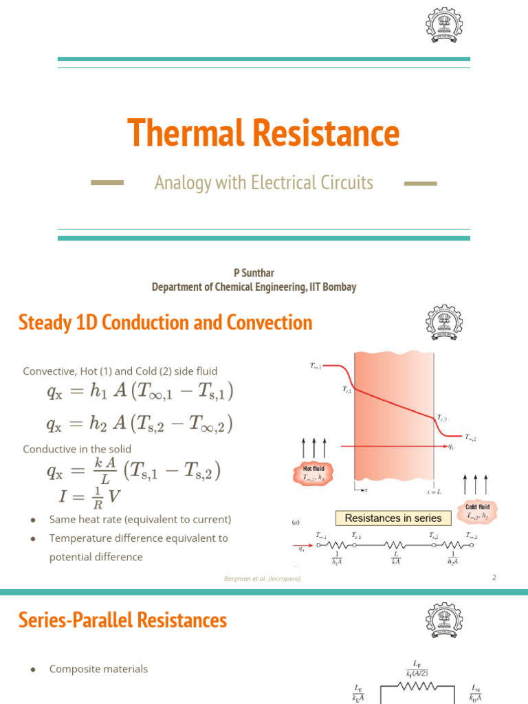 HT 2.3 Thermal Resistance | PDF