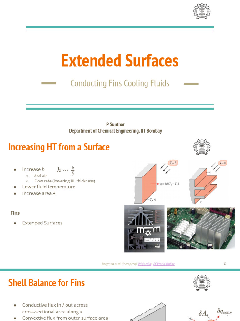 HT 2.4 Extended Surfaces | PDF