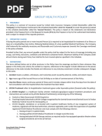 HDFC ERGO Optima Secure Policy Details | PDF | Insurance | Hospital