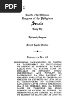 Brgy. Resolution Sample | PDF