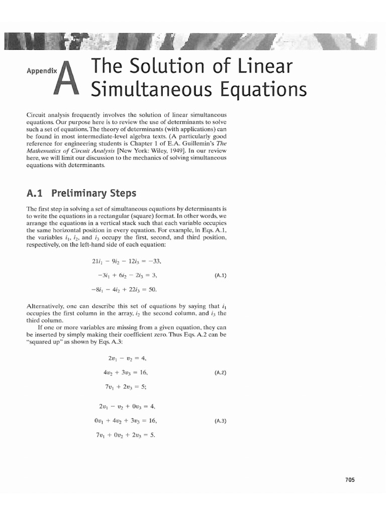 Cramers Method | PDF