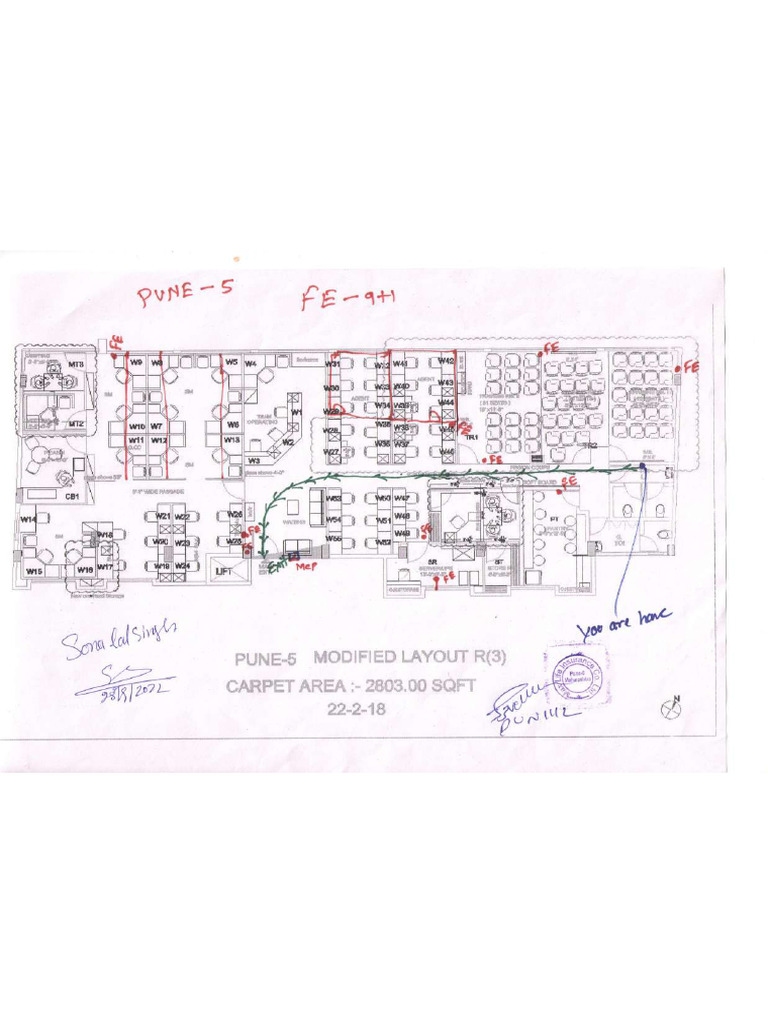Pune 5 Layout Modification | PDF