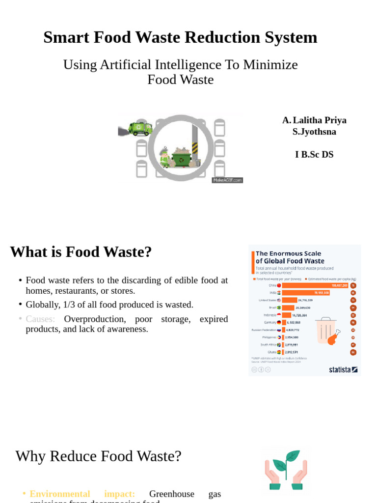 Food Wastage Detection | PDF | Inventory | Artificial Intelligence