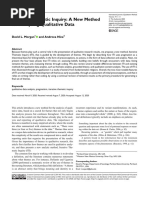 Naming Themes in IPA Analysis | PDF | Experience | Qualitative Research