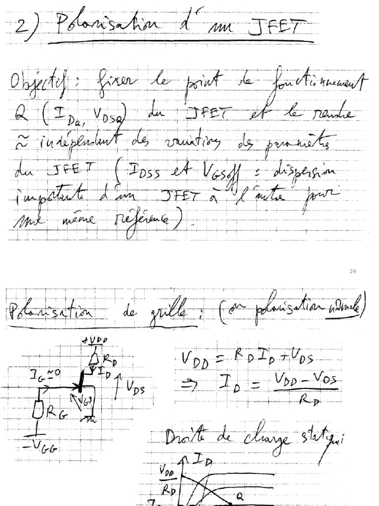 Slides Electronique II 29-09-2023 | PDF