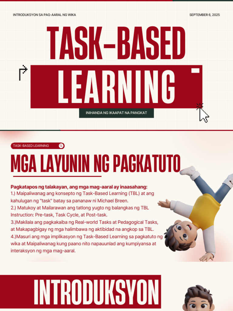 Task Based Learning | PDF