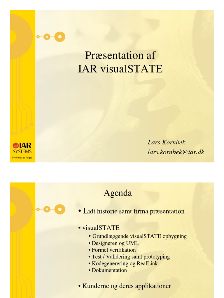 Visual State Machine | PDF | Unified Modeling Language | Embedded System