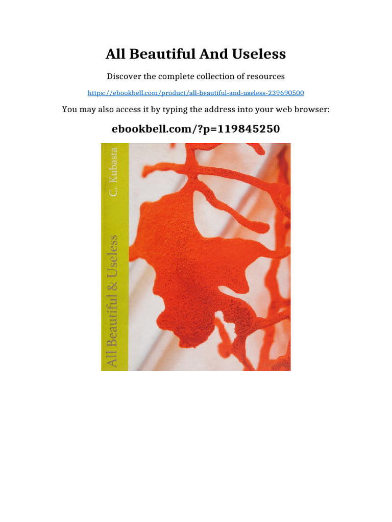 All Beautiful and Useless Complete Edition | PDF | Parliamentary System ...