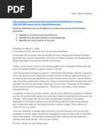 Malala's Nobel Peace Prize Speech 2014 | PDF | Malala Yousafzai