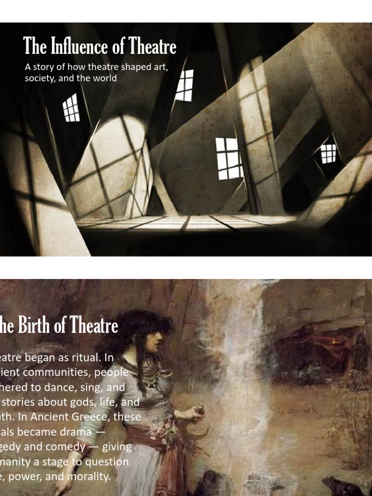 The Influence of Theatre Presentation | PDF
