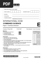 C2 Chemistry Summary Answers | PDF | Ion | Atoms