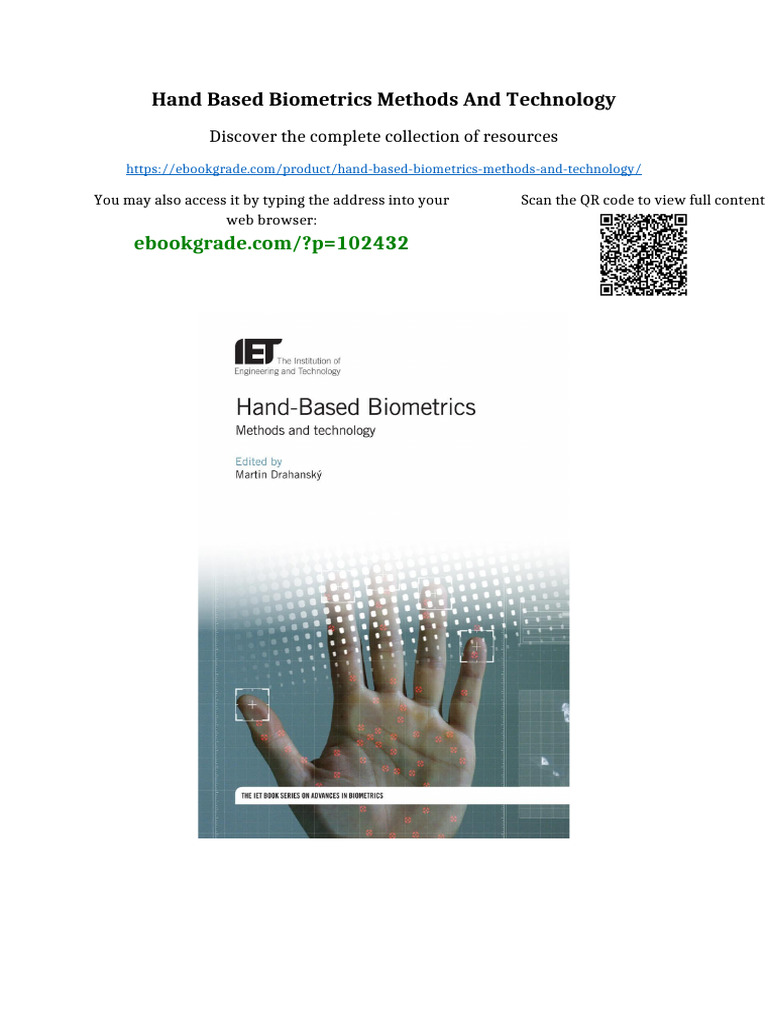 Hand Based Biometrics Methods and Technology Sample | PDF | Greece ...
