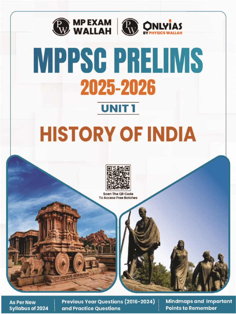 MPPSC Unit-1_History of India 2025 | PDF | Upanishads | Vedas