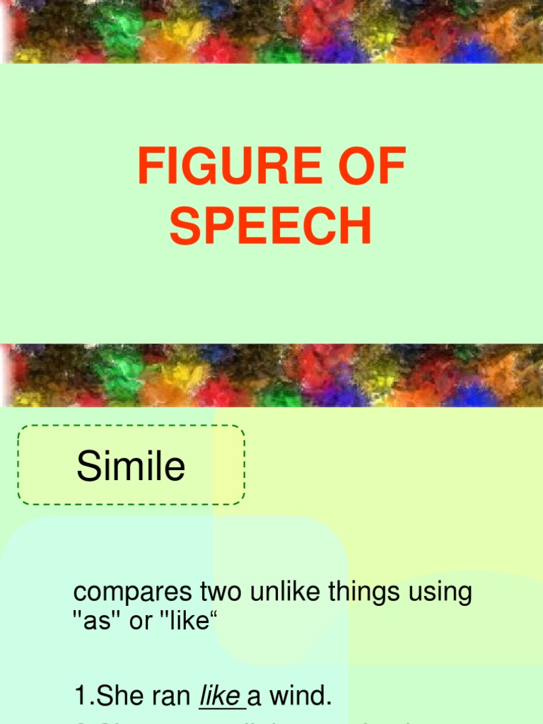 Understanding Figures of Speech | PDF | General Fiction