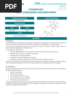 Coenzima B12: Benefícios e Indicações | PDF