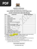 TSC Lesson Observation Form Template | PDF | Learning | Classroom