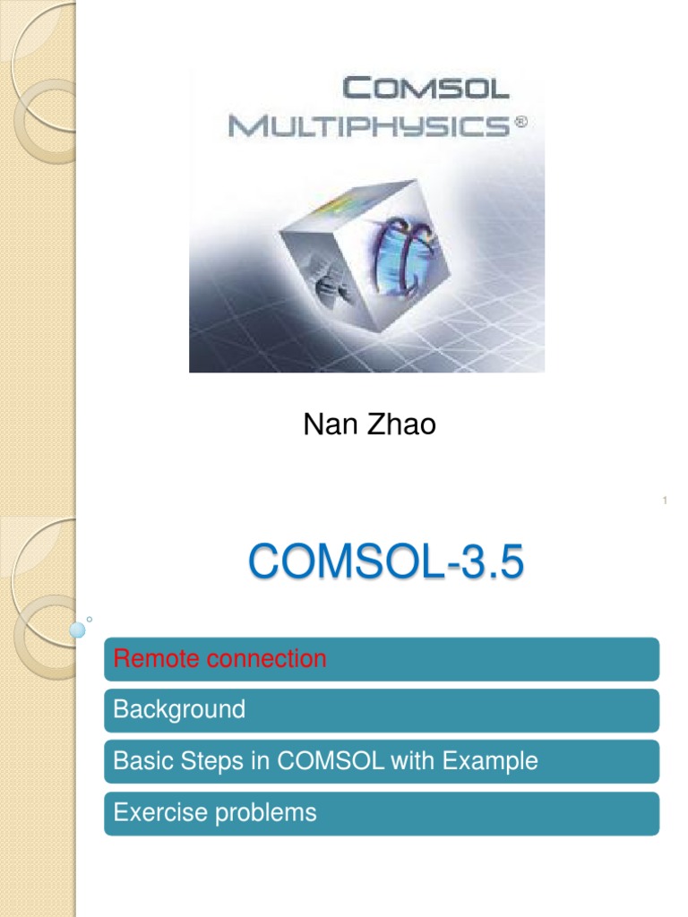 Comsol | PDF | Fluid Dynamics | Finite Element Method