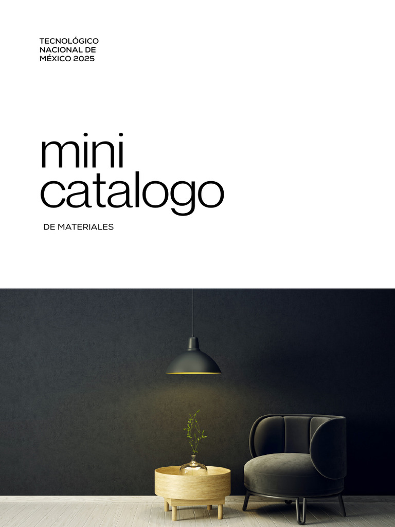 Mini Catalogo de Materiales Maykol Reyna Daniel Fernanda | PDF | Física ...