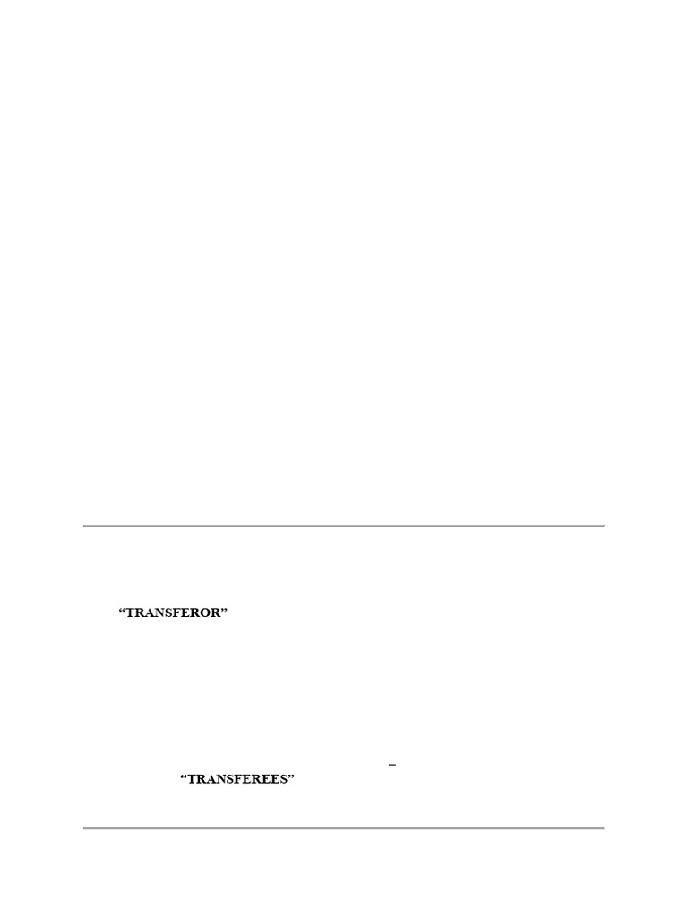 Transfer Deed of Lease Hold Rights | PDF | Lease | Common Law