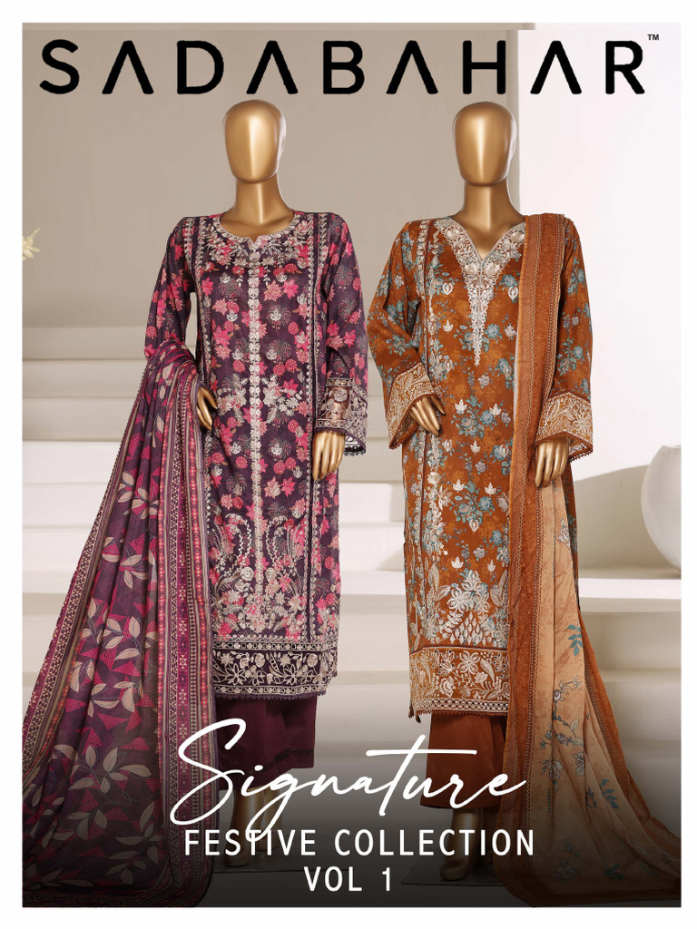 SADABAHAR - Signature Festive Collection Vol 1 | PDF