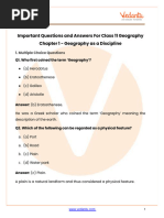 Geo Remedial Review Questions Unit 1 | PDF | Geography | Cultural Geography