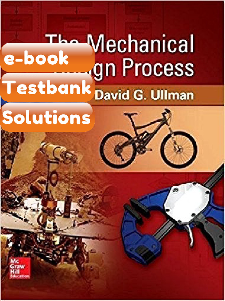 Testbank the Mechanical Design Process 5th Edition by David Ullman Fast ...