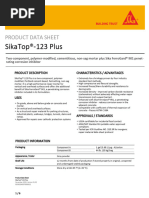 Sikacrete®-211 Product Data Sheet | PDF | Concrete | Strength Of Materials