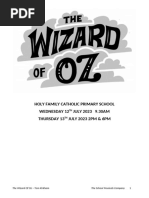 Wizard of Oz Play Script Excerpt | PDF | Scarecrow (Oz) | Dorothy Gale